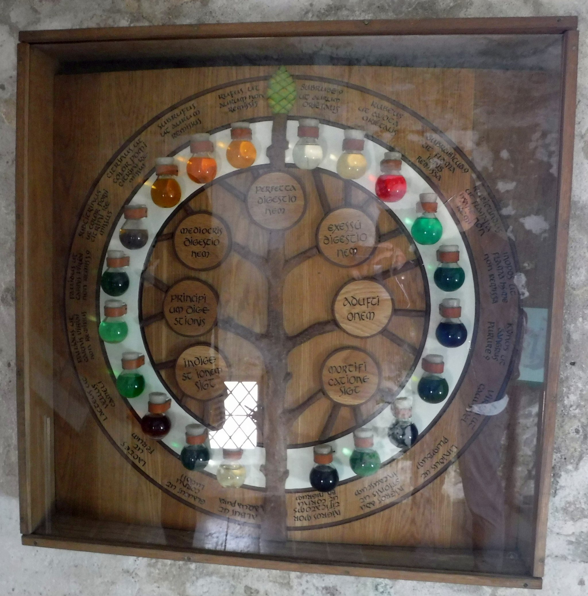 Figure 1. Medieval urine wheel