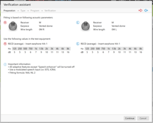 Verification of advanced features
