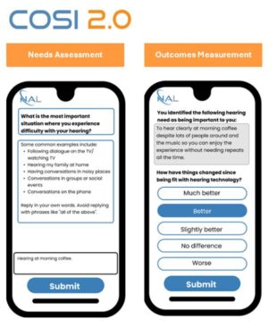 Figure 2: Screenshots from a COSI 2.0 prototype.